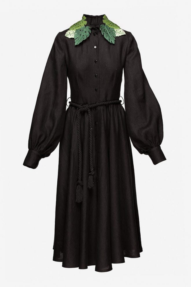 Black Monstera Dress - BOL